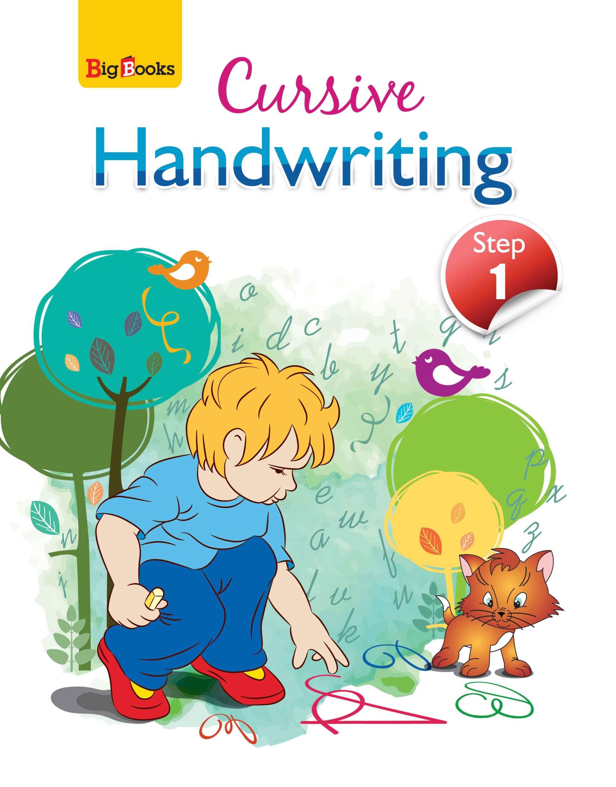 Cursive Handwriting Step 1 Big Books
